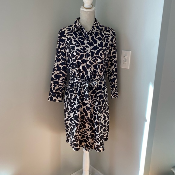 MG Silk | Dresses | Mg Silk Collection Silk Brown Tan Animal Print ...